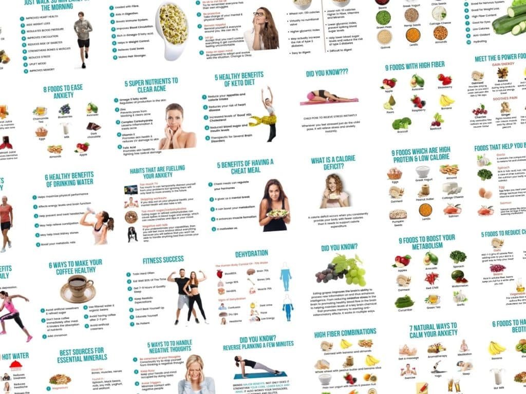 100 Nutrition Infographics Templates - Socialmediacontent.co